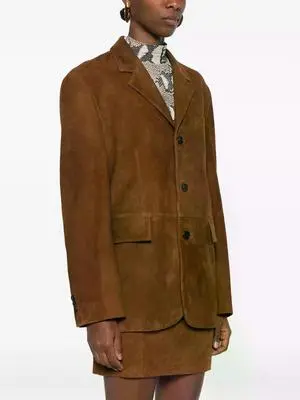 TONYWACK Suede Tailored Blazer