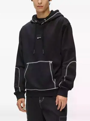 Karl Lagerfeld Contrast-stitch Hoodie