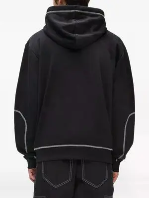Karl Lagerfeld Contrast-stitch Hoodie