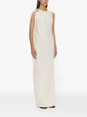 Christopher Esber Column Maxi Dress With Pin Embellishment