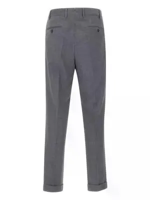 DEVORE INCIPIT Pleated-front Trousers - Grey
