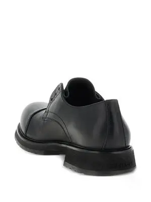 Balenciaga Eyelets Truck Derby Shoes - Black