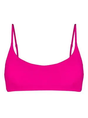 MC2 SAINT BARTH Judy Spaghetti-strap Bikini Top - Pink