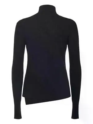 COURREGES Button-embellished Turtleneck Sweater