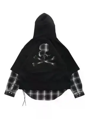 MASTERMIND WORLD Layered Skull Hoodie