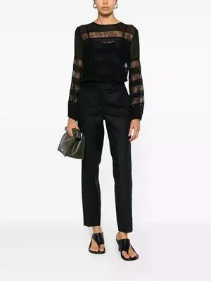 Marella Piquet Lace Blouse