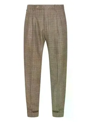 GTA Pleated Check Pants