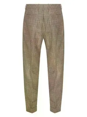 GTA Pleated Check Pants