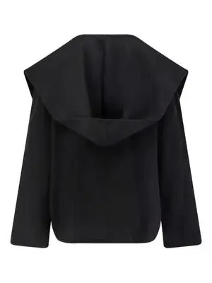 PALTO' V-neck Patch-pocket Coat