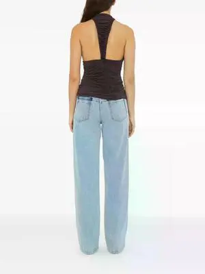Christopher Esber Orion Ruched Top - Brown