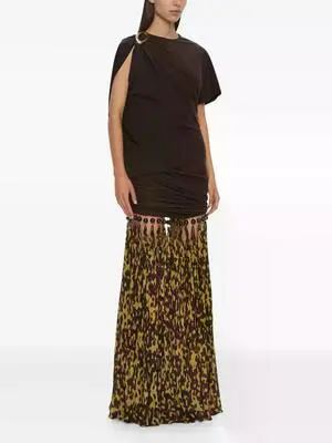 Christopher Esber Droplet Jersey Maxi Skirt