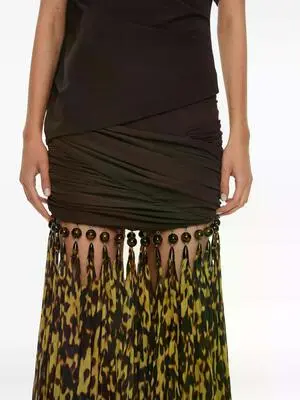 Christopher Esber Droplet Jersey Maxi Skirt