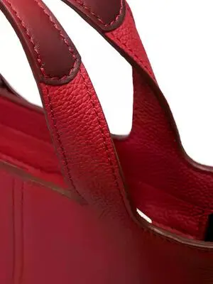 Santoni Leather Top-handle Tote Bag
