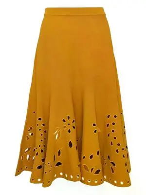 Ulla Johnson Fiorella Cutout-detail Midi Skirt