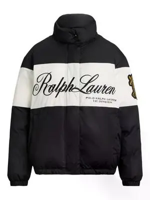 Polo Ralph Lauren Script-logo Panelled Jacket - Black