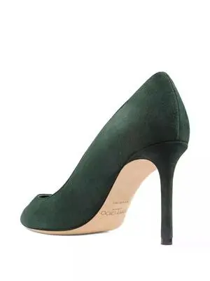 JIMMY CHOO Romy 85 Pumps - Green