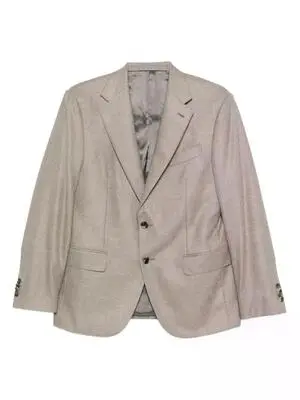 Caruso Notched-lapel Jacket - Neutrals