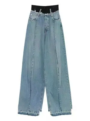 ALAINPAUL Elasticated-waist Jeans