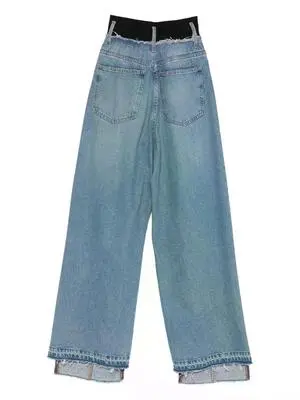 ALAINPAUL Elasticated-waist Jeans
