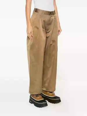 Sofie D'hoore Polke Pleated Trousers - Brown