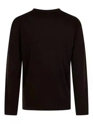 Giorgio Armani Crew-neck Long-sleeve Sweater