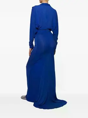 Burc Akyol Draped Maxi Dress