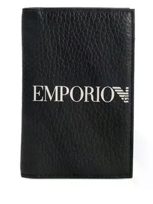 Emporio Armani Logo Wallet - Black