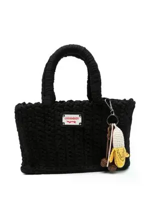 CHARLES JEFFREY LOVERBOY Banana-charm Tote Bag - Black