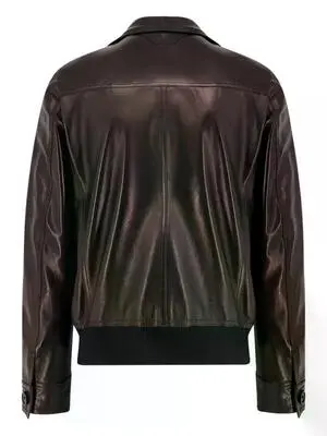 SALVATORE SANTORO Buttoned Leather Jacket