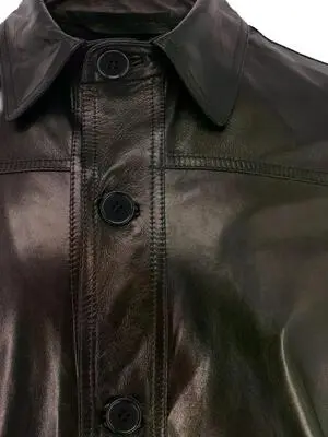 SALVATORE SANTORO Buttoned Leather Jacket