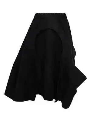 Comme Des Garcons Raw Edge Hem Skirts
