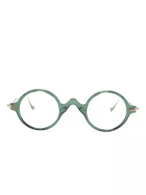 Matsuda Round-frame Glasses - Green