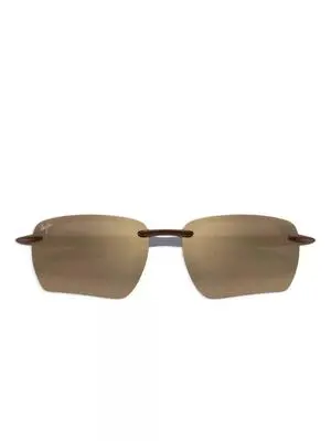 Maui Jim Rimless Sunglasses - Brown