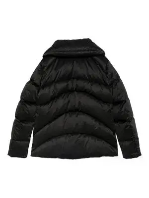 BLAUER. Quilted Zip Jacket - Black