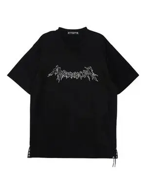 MASTERMIND WORLD Glassbeadeds Short-sleeve T-shirt