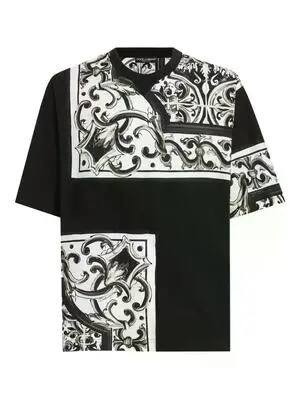 Dolce & Gabbana Graphic-print Cotton T-shirt