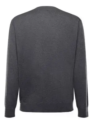 Eleventy Crew-neck Sweater - Grey