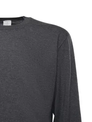 Eleventy Crew-neck Sweater - Grey