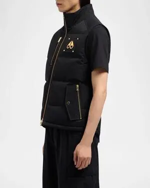 Moose Knuckles Westmount Quilted Vest - Black
