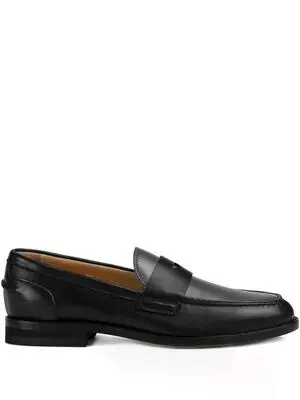 DOUCAL'S Two-tone Leather Loafers