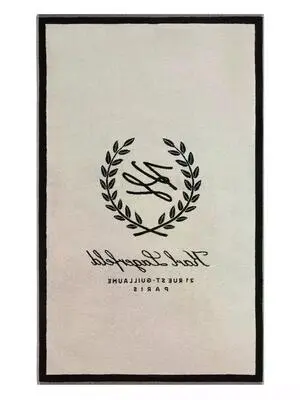 Karl Lagerfeld Crest Beach Towel