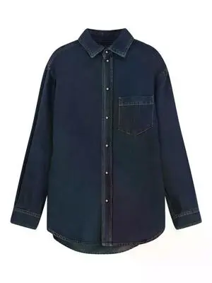 DARKPARK Anne Buttoned Denim Shirt - Blue