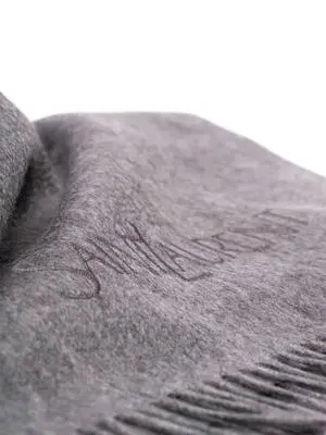 Saint Laurent Logo-embroidered Scarf