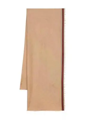 Gucci Gg Scarf - Neutrals