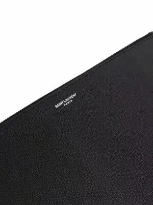 Saint Laurent Paris Zipped Tablet Holder