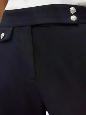 Veronica Beard Button-detailed Trousers