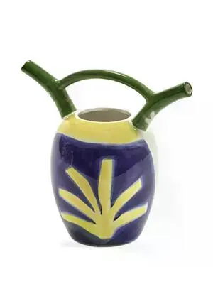 SERAX Abstract-paint Vase - White