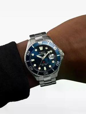 TIMEX Deepwater Meridian 44mm Watch - Blue