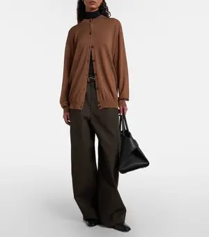 TOD'S Virgin Wool Buttoned Cardigan
