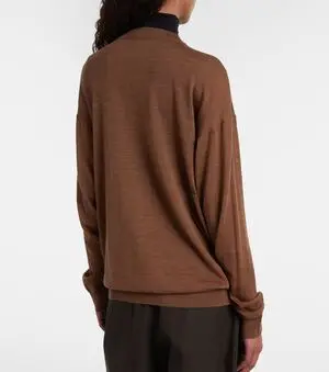TOD'S Virgin Wool Buttoned Cardigan